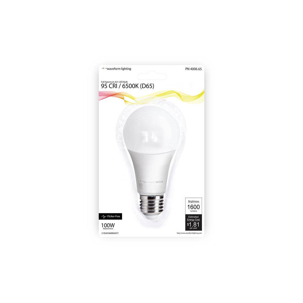 NorthLux™ 95 CRI A21 LED Bulb for Art & Studio – NorthLux™ Lighting